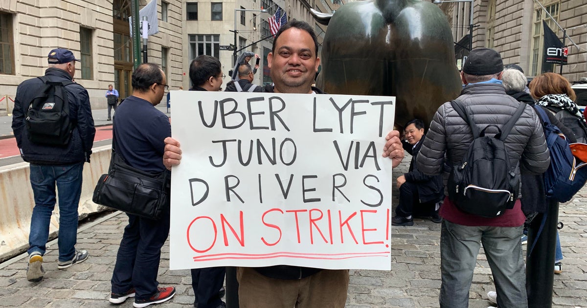 Uber, Lyft strike: Drivers strike ahead of Uber IPO - CBS News Uber, Lyft strike: Drivers strike ahead of Uber IPO - CBS News