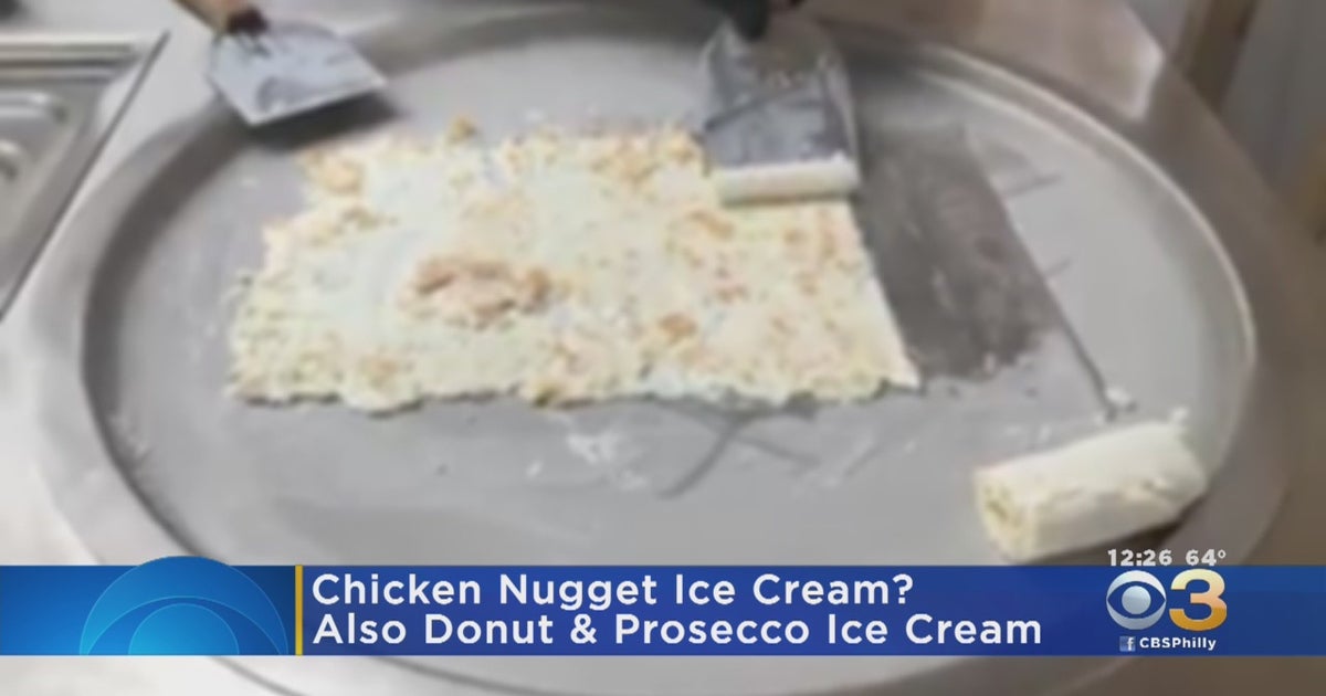 Irish Company Introduces Rolled Chicken Nugget Ice Cream - CBS Philadelphia