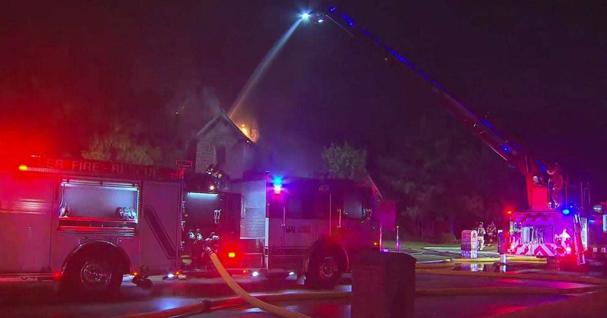 Trapped Firefighters Rescued During Possible Lightning Fire At Keller ...