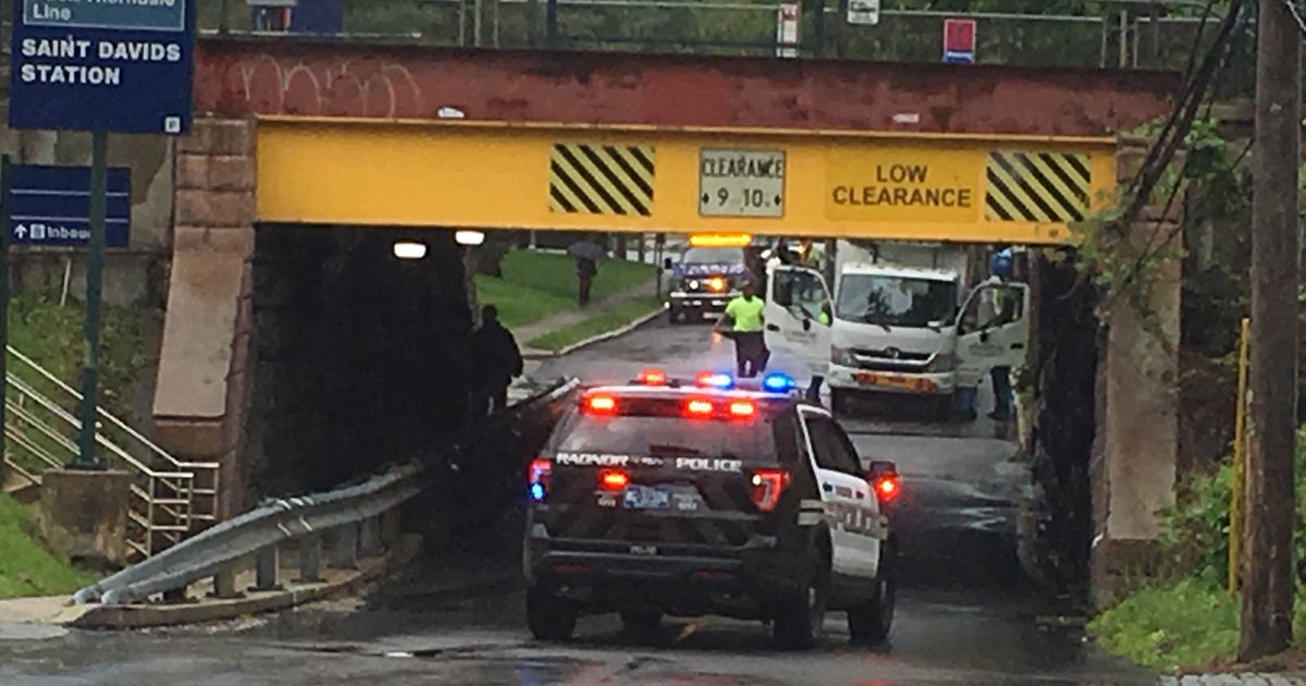 Box Truck Crashes Into Amtrak Bridge Causing Travel Headache In Wayne ...