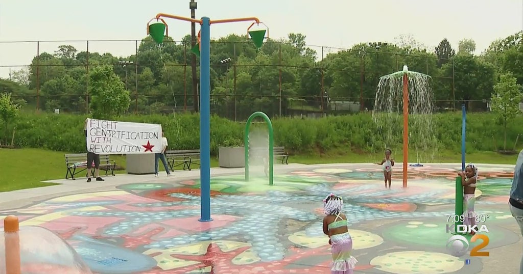 Protesters Interrupt Ribbon Cutting In Homewood - CBS Pittsburgh