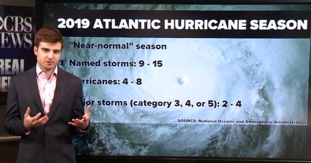 What to expect from the 2019 Atlantic hurricane season - CBS News