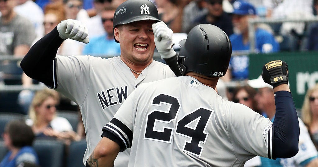 Voit's Monster Homer Leads Yankees To Victory In Doubleheader Opener ...
