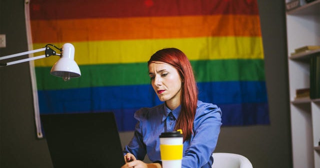 Why LGBTQ workers fear being "out" at work may hurt their careers - CBS ...