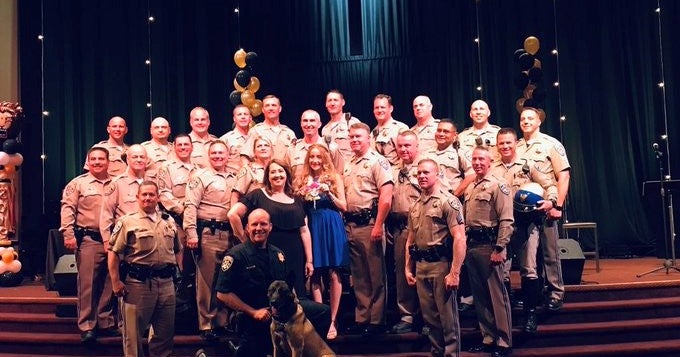 CHP Officers Attend 8th Grade Graduation For Fallen Officer's Daughter ...
