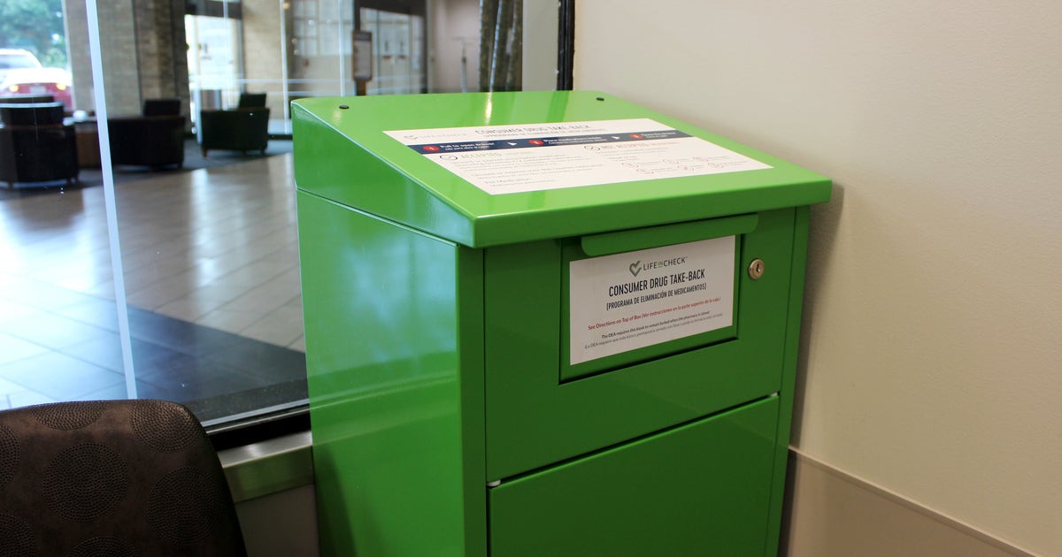 Drug 'Take Back' Boxes Installed At North Texas Hospital To Battle ...