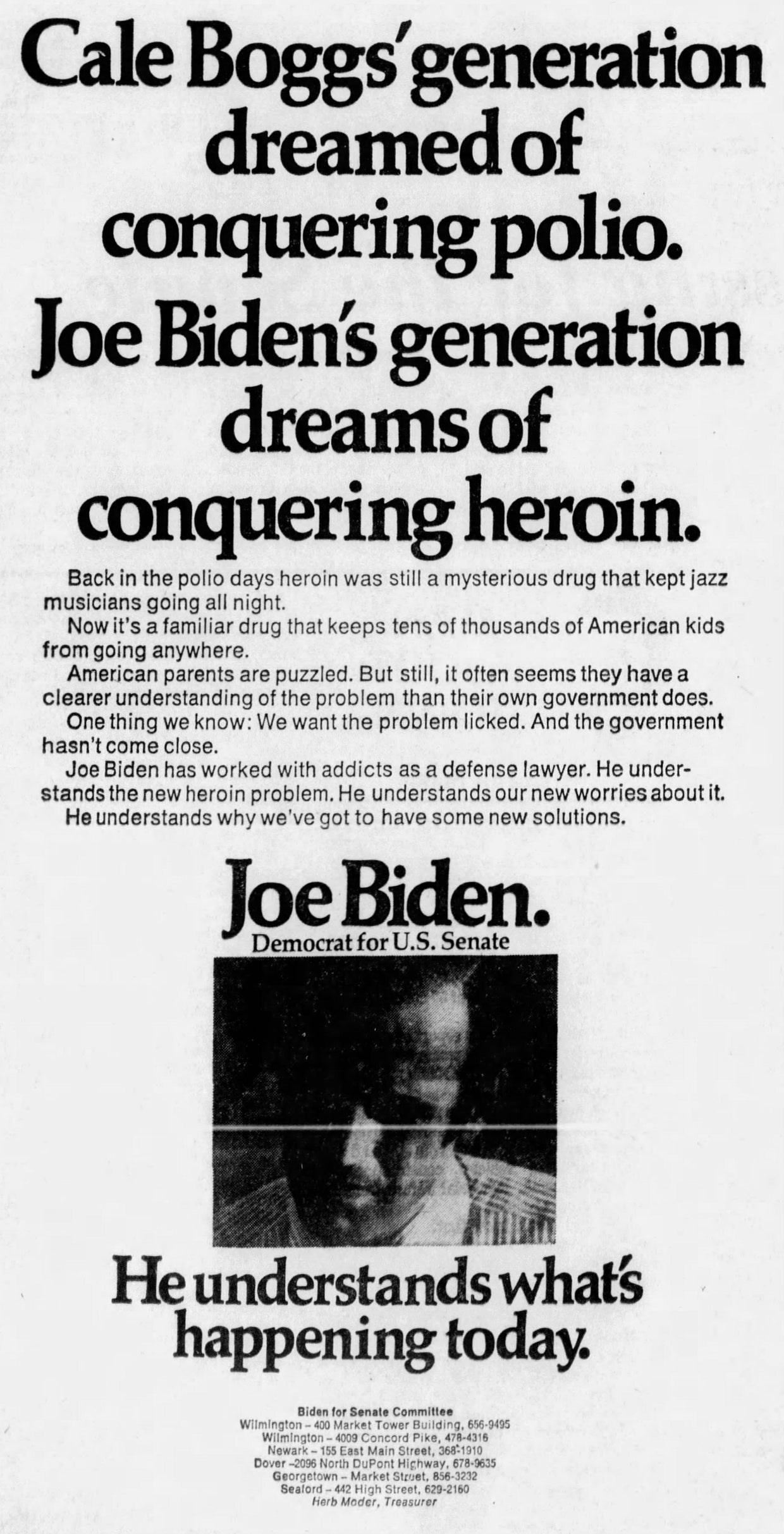 When a young Joe Biden used his opponent's age against him - CBS News