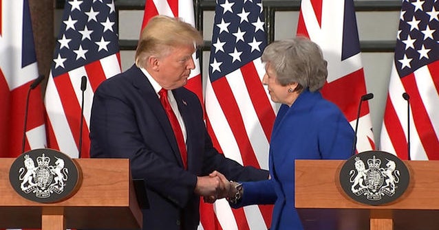Special Report: Trump holds press conference with outgoing British ...