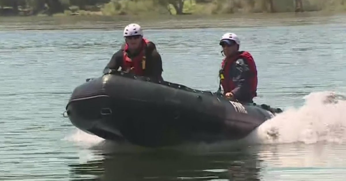 WATCH: Metro Fire Water Rescue Demonstration - CBS Sacramento