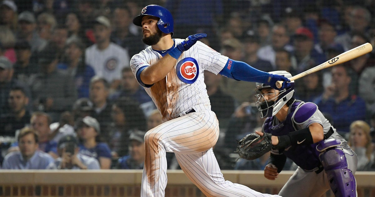 David Bote Gets Ready For Role As Cubs' Everyday Second Baseman - CBS ...