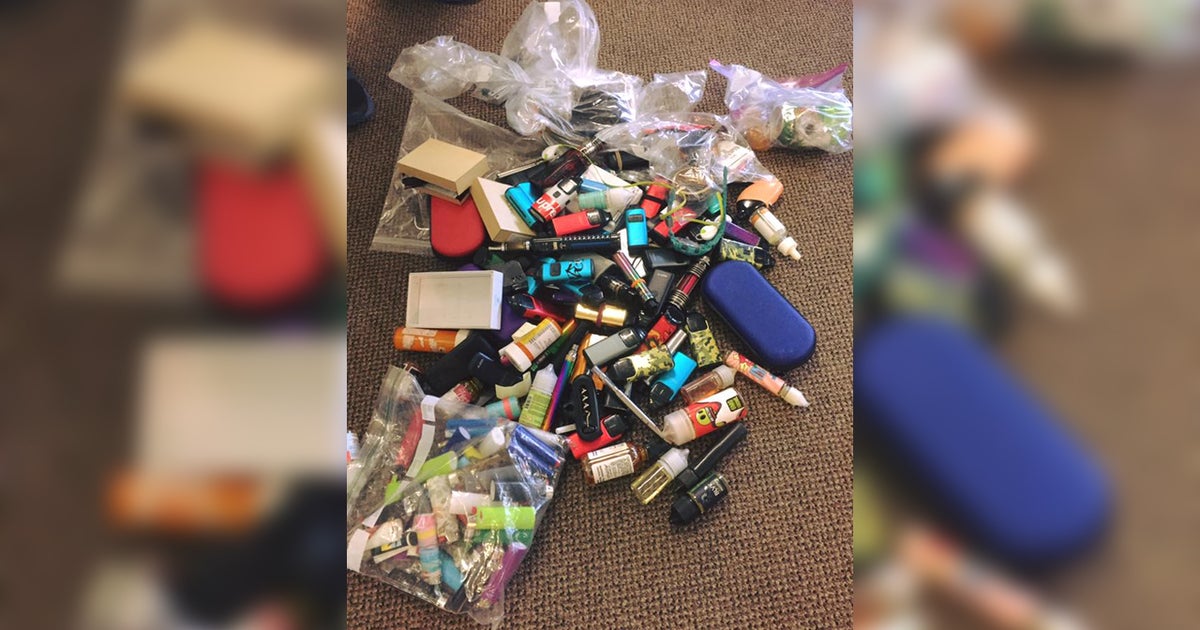 Grass Valley Police Show Off All The Vapes They've Confiscated At ...