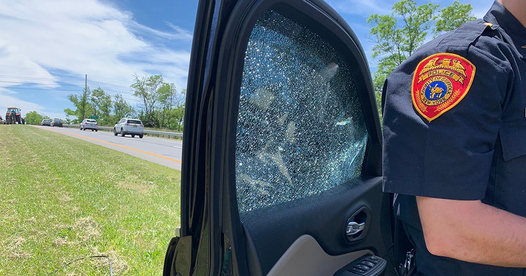 'This Could Have Killed Me': Metal, Steel Debris Shatter Driver's Car ...