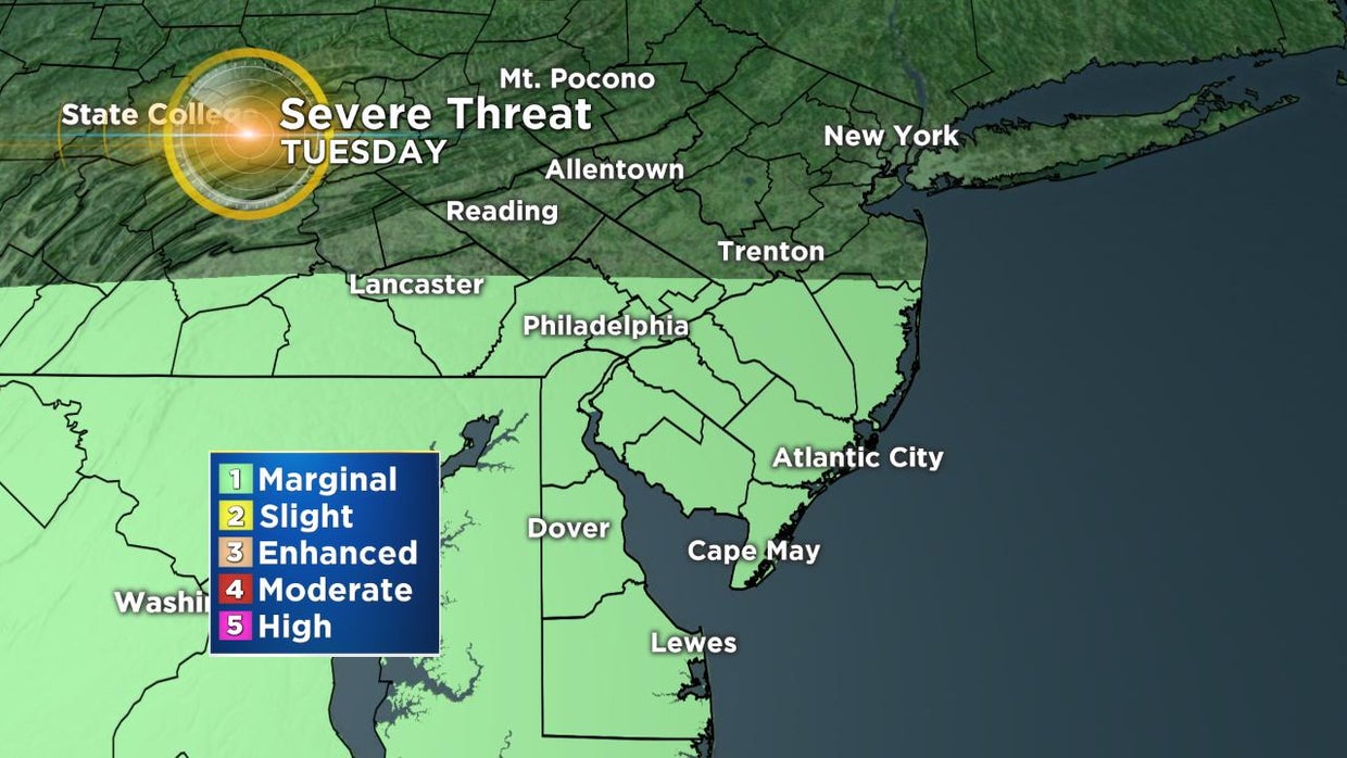 Philadelphia Weather: Unsettled Weather Patterns With Daily Risk For ...