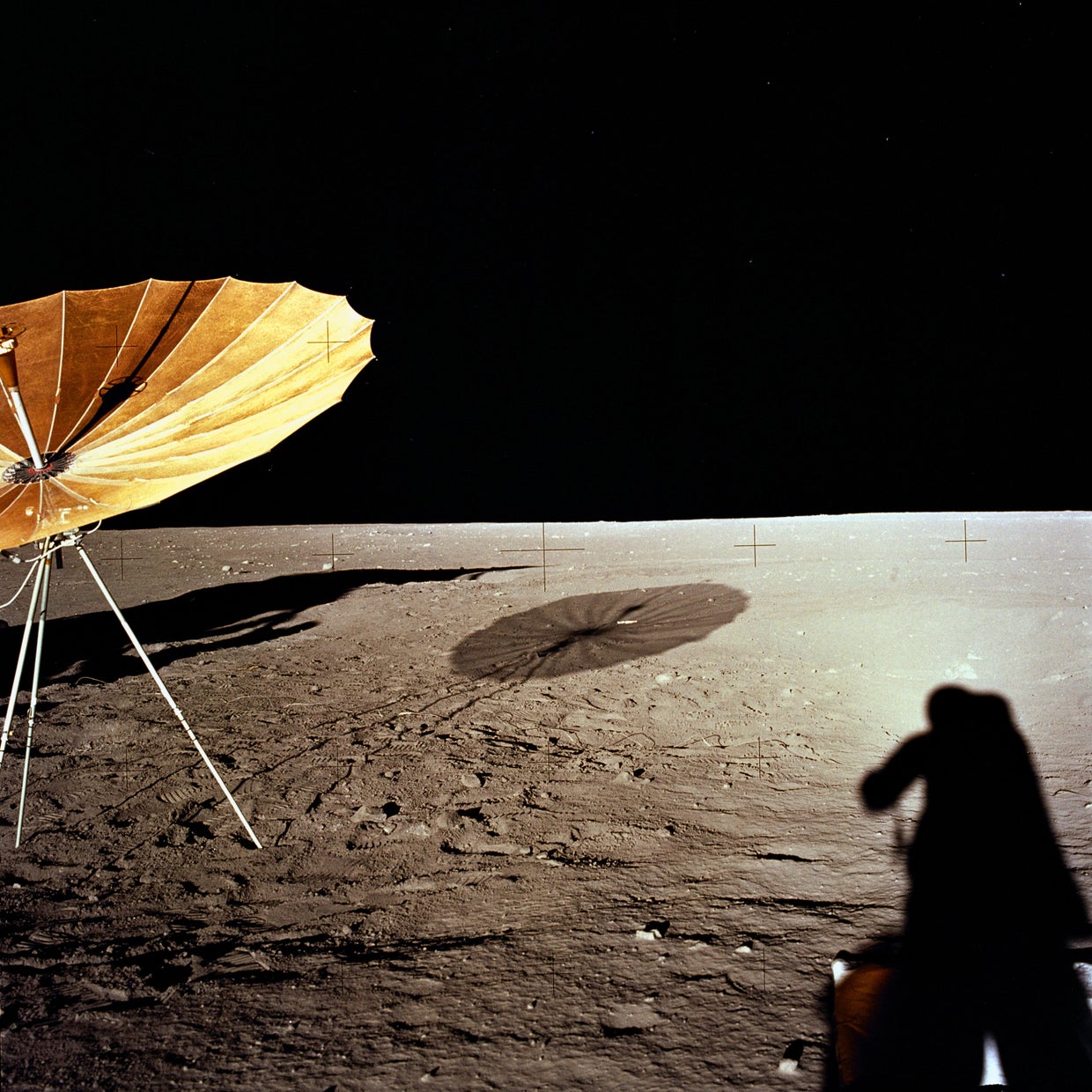 50 photos taken on the moon