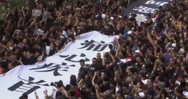 China's state media spreads false information about Hong Kong protests ... China's state media spreads false information about Hong Kong protests ...