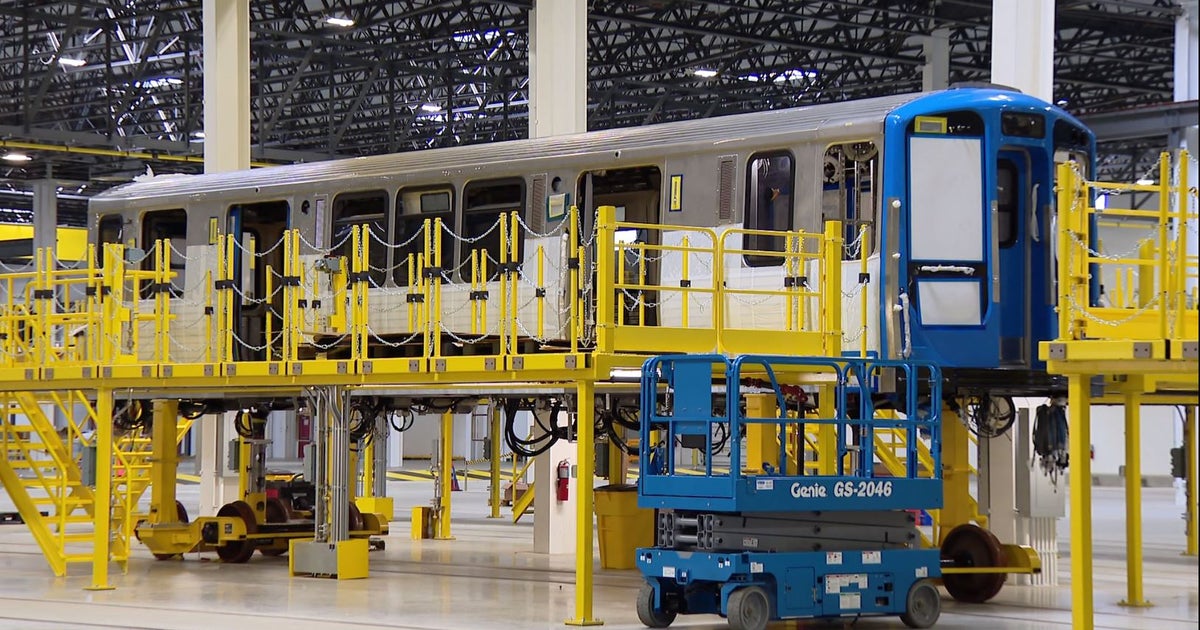 Assembly Underway On CTA's Newest Rail Cars At Hegewisch Factory - CBS ...