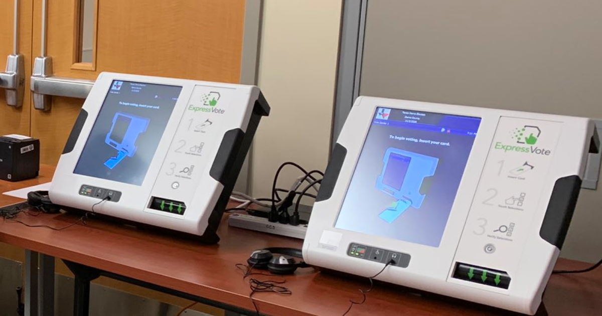 $30M Upgrade: New Dallas County Voting Machines To Add Convenience ...