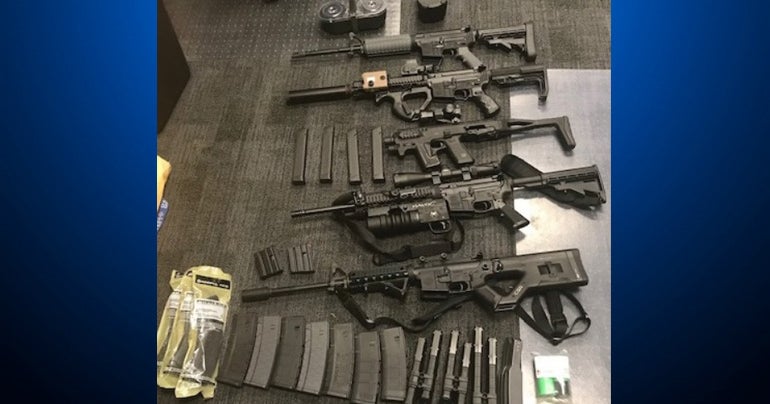 Machine Gun, Grenade Launcher Seized In Foster City Weapons Bust - CBS ...