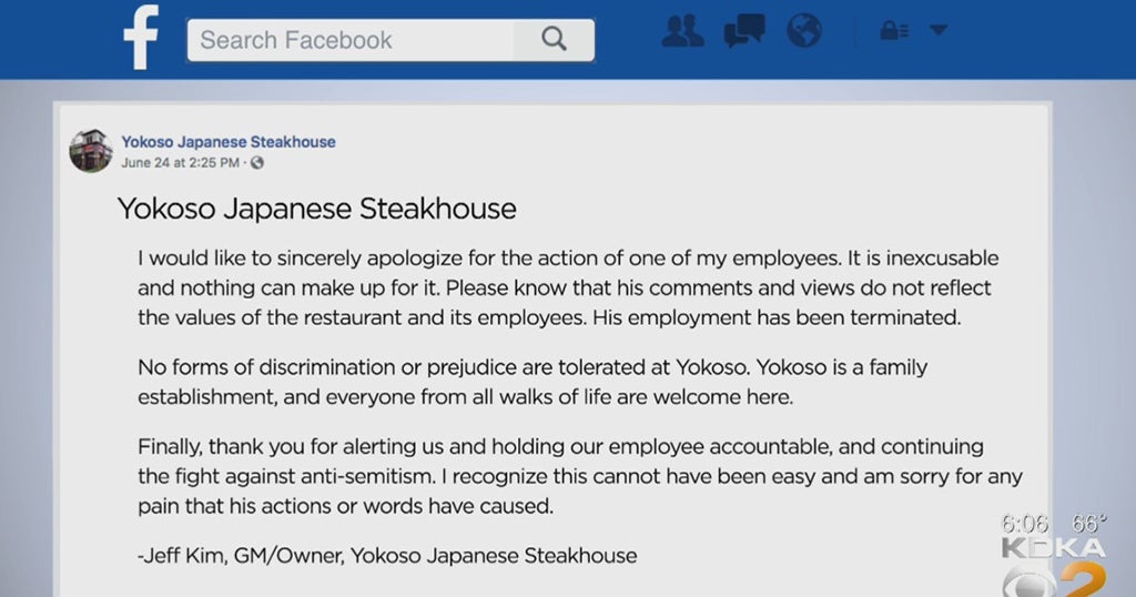 'It Is Inexcusable': Yokoso Japanese Steakhouse Restaurant Owner ...