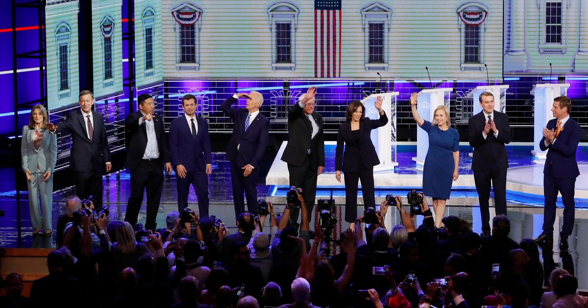 Candidates participating in second Democratic debate are announced ...
