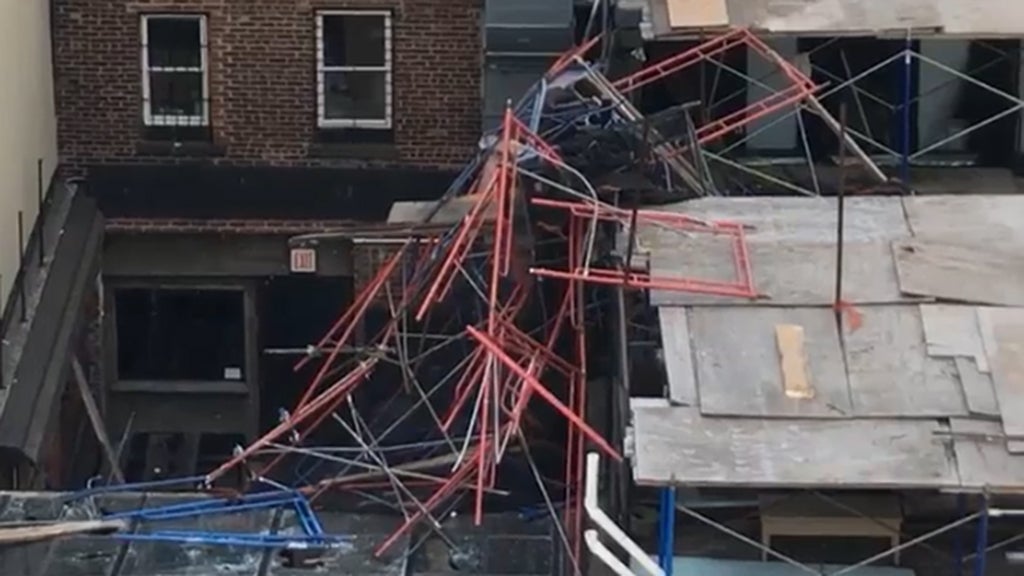 Scaffolding Collapse news - Today’s latest updates - CBS New York