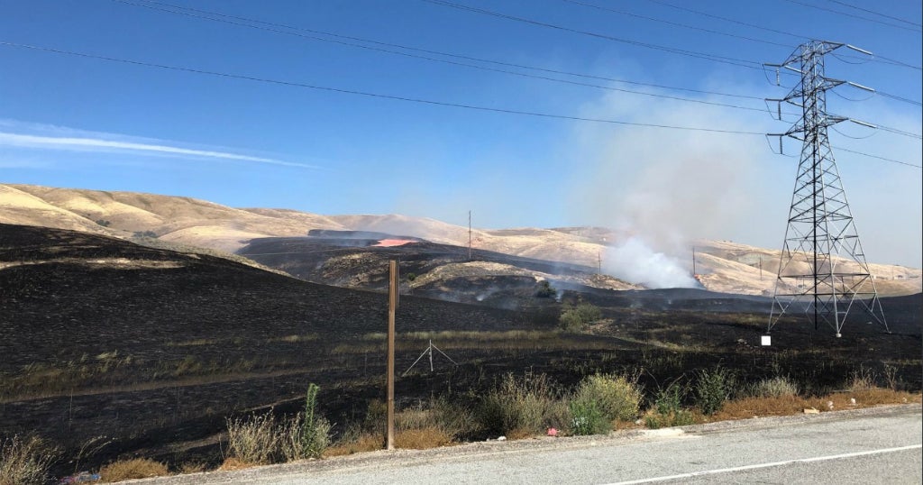 Cal Fire, San Jose Crews At Scene Of 30-Acre Coyote Fire - CBS San ...
