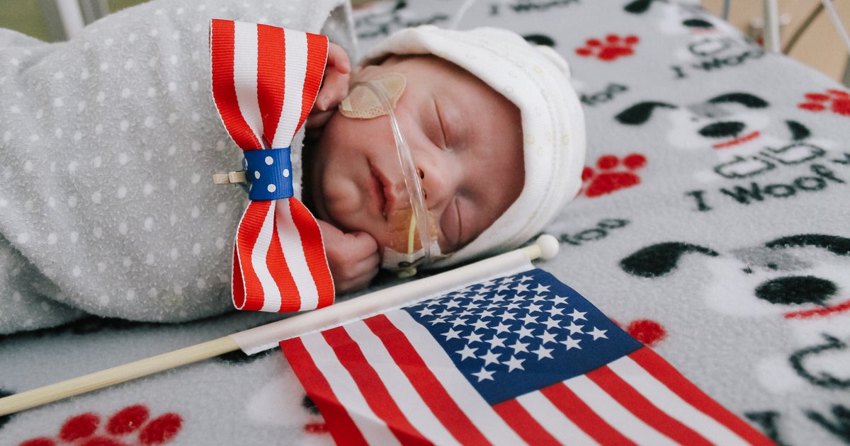 Children's Hospital Celebrates 4th Of July With NICU Babies - CBS Colorado