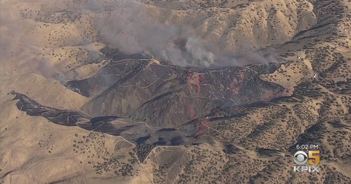 Vegetation Fire Burns Hundreds Of Acres In San Joaquin County - CBS San ...