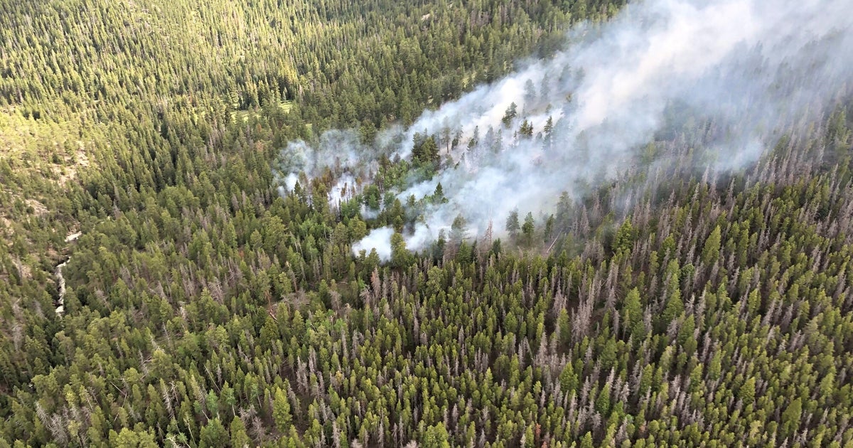 Firefighters Conduct Burnout Operation On Beaver Fire Burning In ...