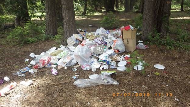 Abandoned Campfires And Trash Left In Stanislaus National Forest - CBS ...