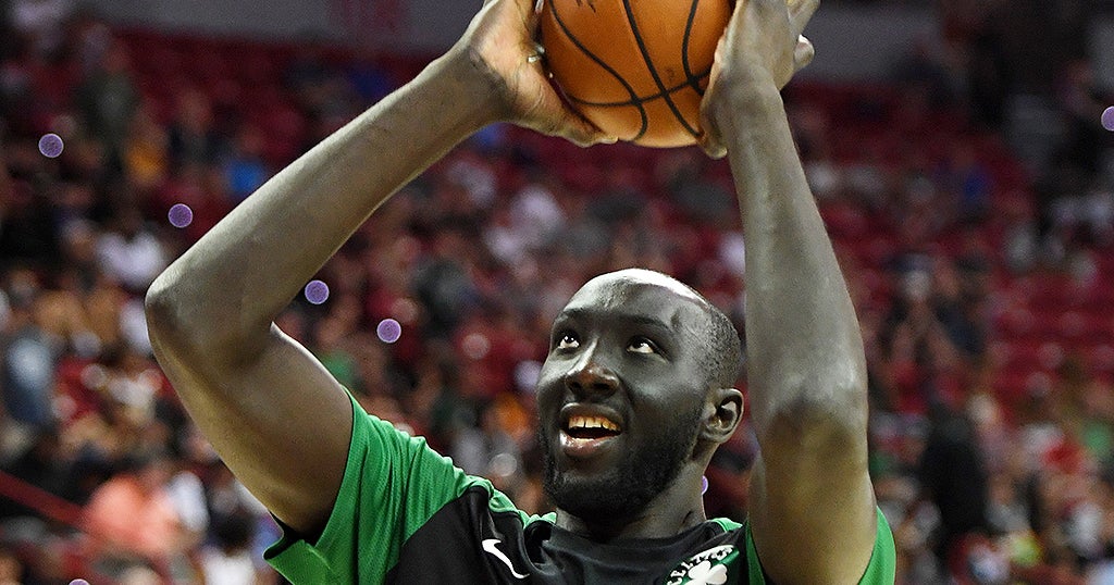 Tacko Fall Suffered Concussion After Hitting Head On Low Ceiling - CBS ...