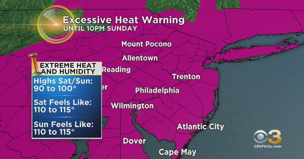 Philadelphia Weather: Near Record Breaking Heat Grips Entire Region ...