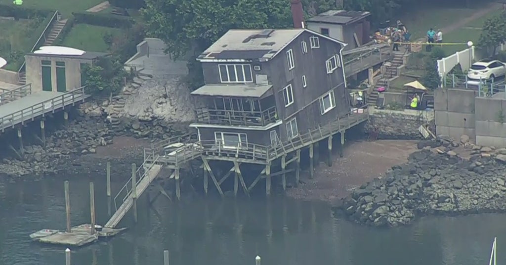 Only On CBS2: 2 People, Over 20 Cats Evacuated From Sinking Home In The ...