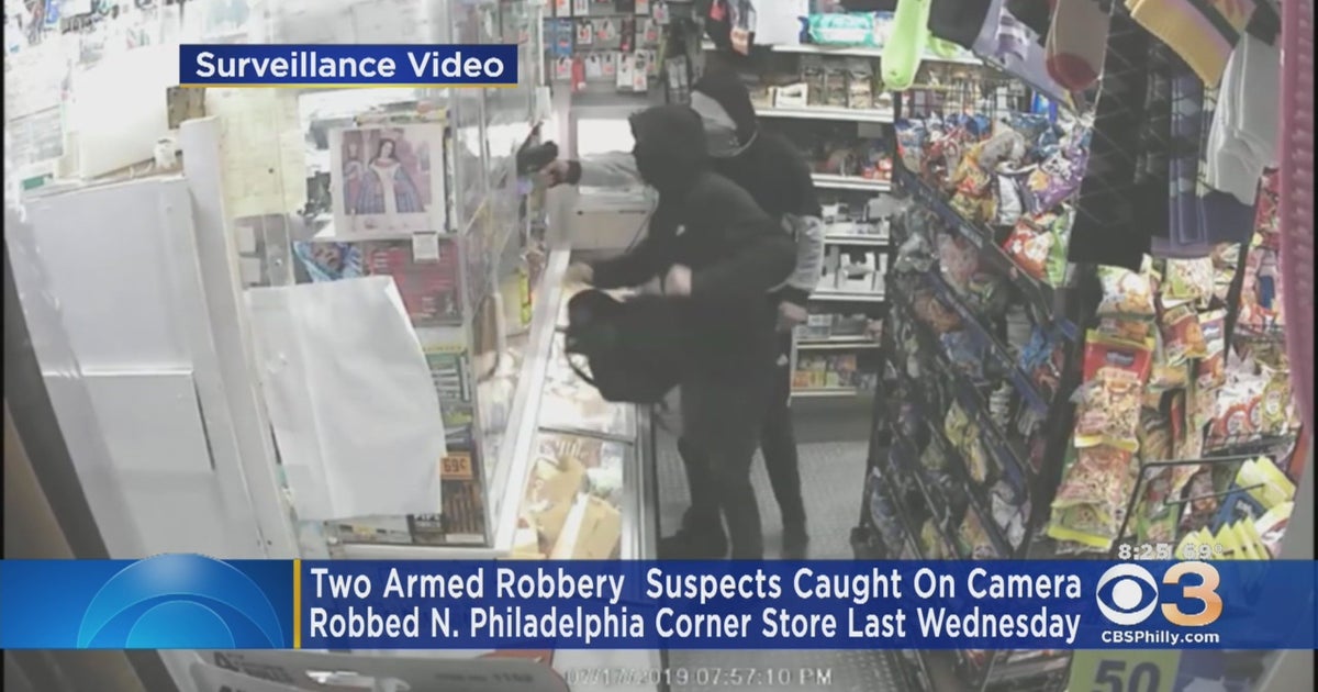 2 Men Wanted In Armed Corner Store Robbery In North Philadelphia - CBS ...