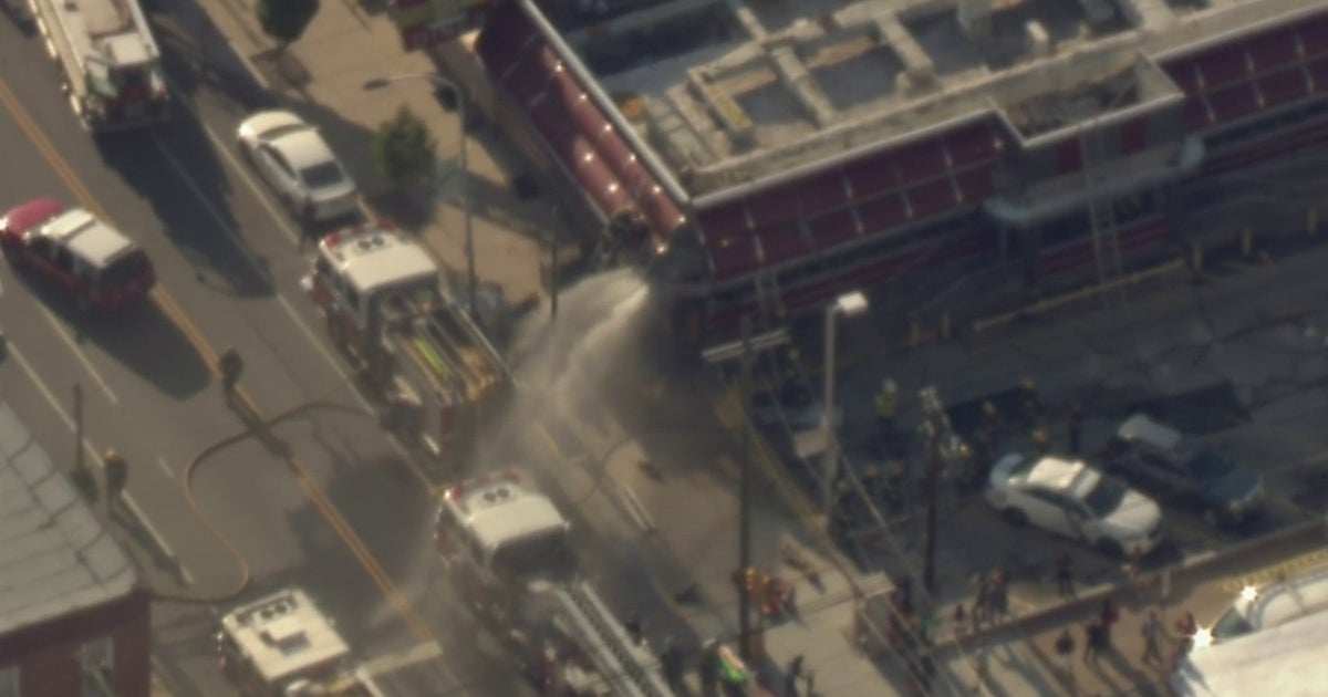 Fire Erupts At Popular Melrose Diner In South Philadelphia - CBS ...