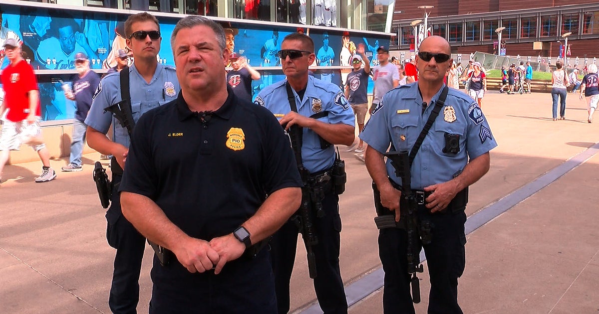 Minneapolis Police Heighten Presence, Arms After Recent Shootings - CBS ...