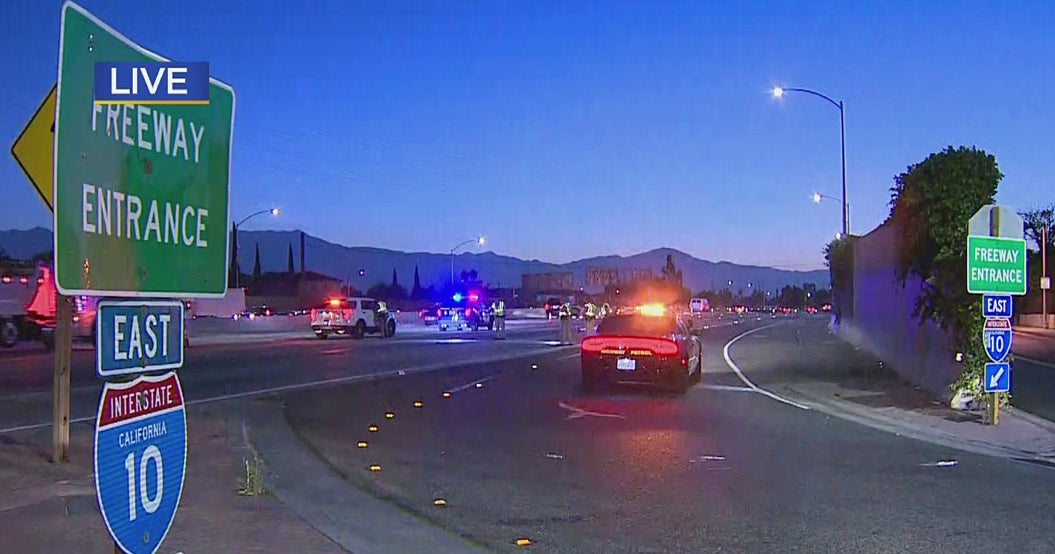 Pedestrian Struck, Killed On 10 Freeway In Alhambra - CBS Los Angeles