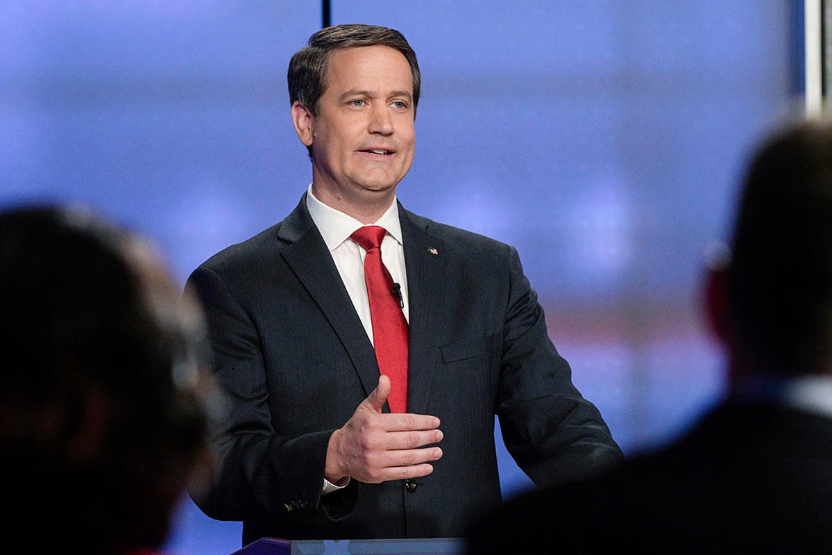 Georgia governor candidate Michael Williams, who traveled in ...