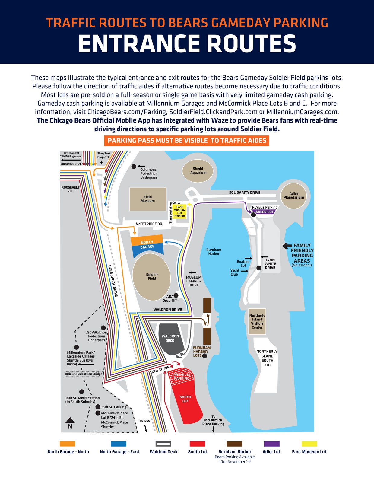 Chicago Bears: What You Need To Know Before You Go To Soldier Field ...
