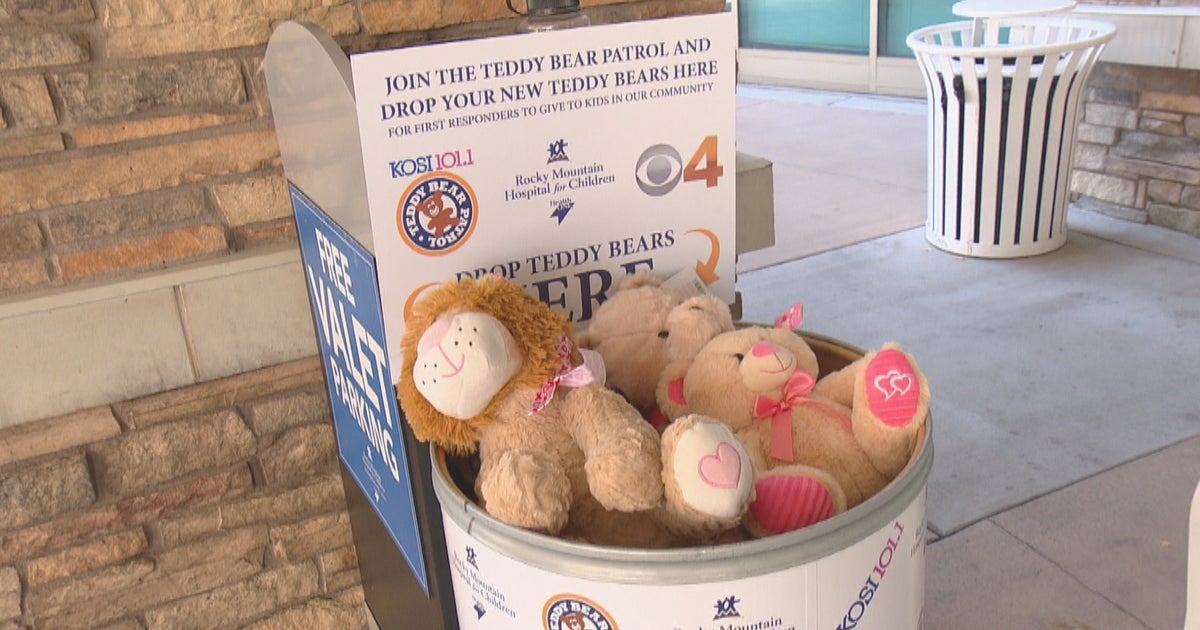 Teddy Bear Patrol Comforts Kids During Emergency Situations - CBS Colorado