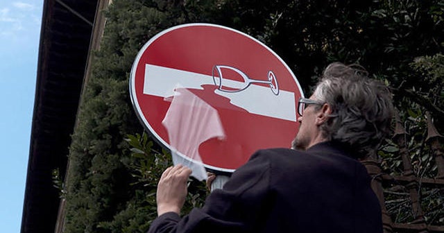 Street signs as art - CBS News