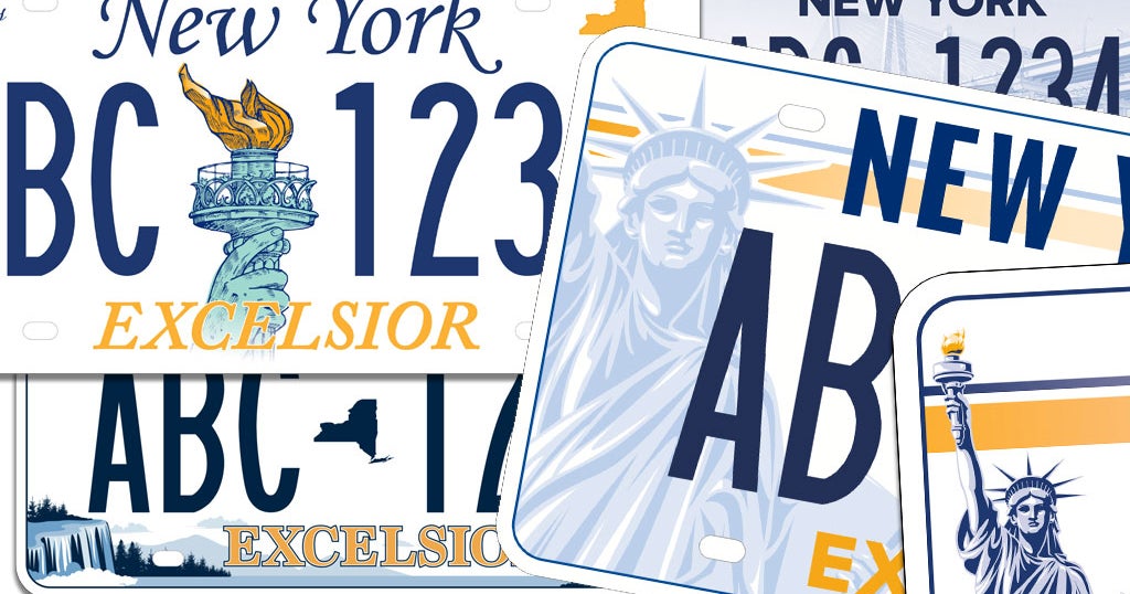 New York Unveils New License Plate Winner, Gov. Cuomo Backs Down On ...