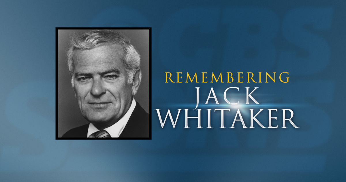 Jack Whitaker, Philadelphia Native And Hall Of Fame Sports Broadcaster ...