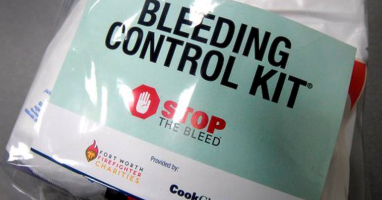 Fort Worth Schools Get Bleeding Control Kits Donation From Firefighters ...