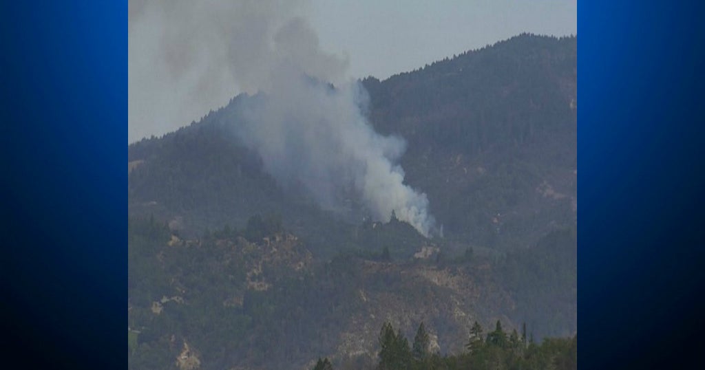Brush Fire In Sonoma County Hills Quickly Contained - CBS San Francisco