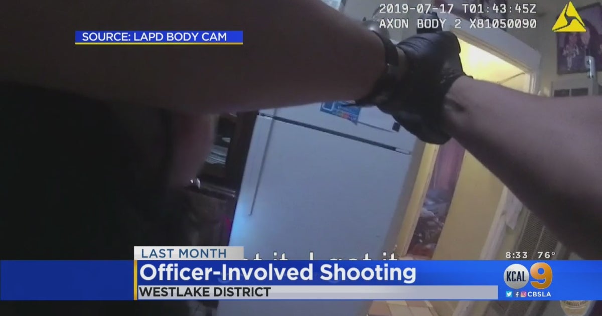 LAPD Releases Video From Non-Fatal Officer-Involved Shooting - CBS Los ...