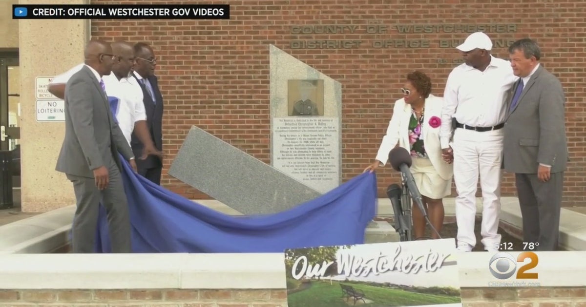 New Monument Unveiled In Westchester Honoring Fallen Police Officer ...