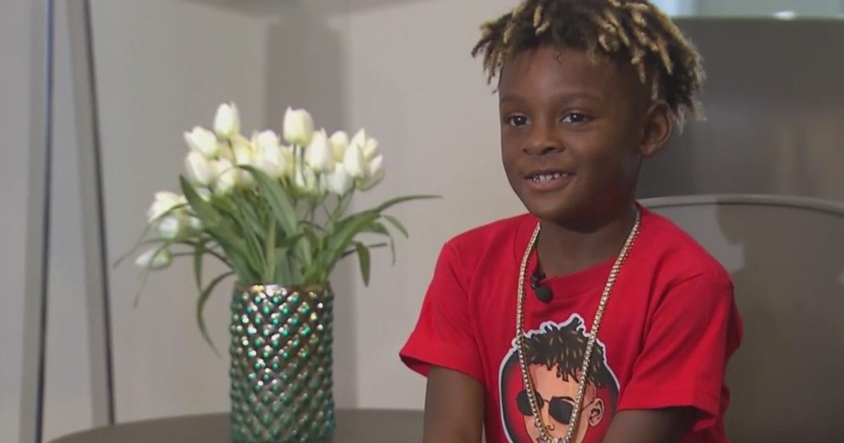 7-Year-Old Rapper Takes On Bullying, One Rhyme At A Time - CBS Texas