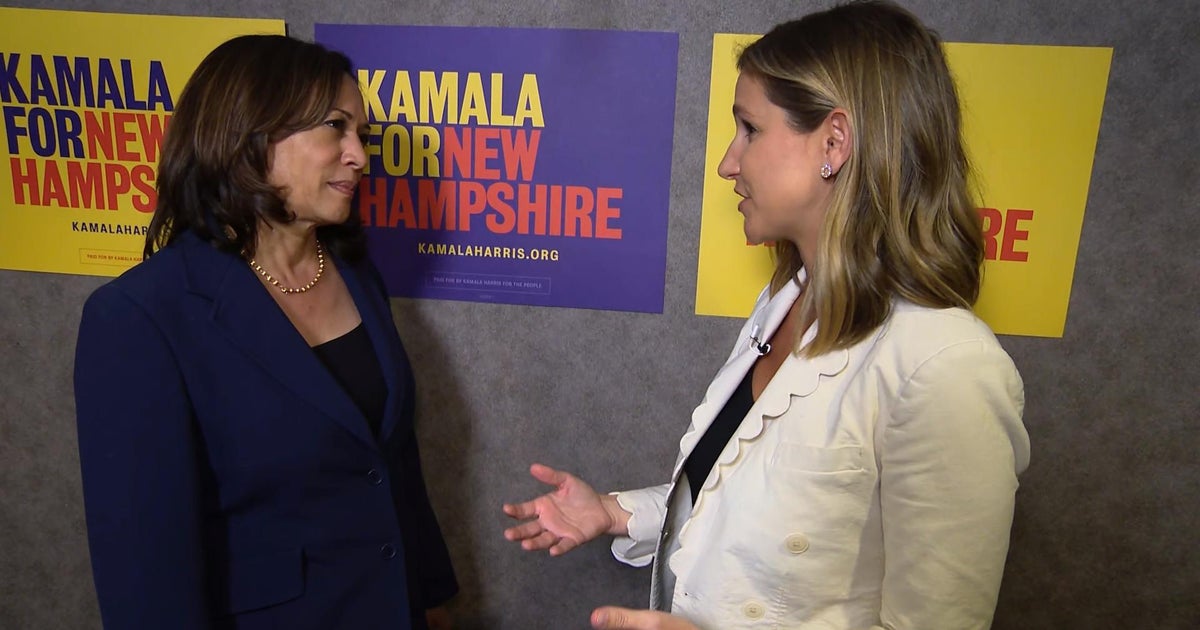 An insult was lobbed at Trump at a Kamala Harris event. She says it was ...