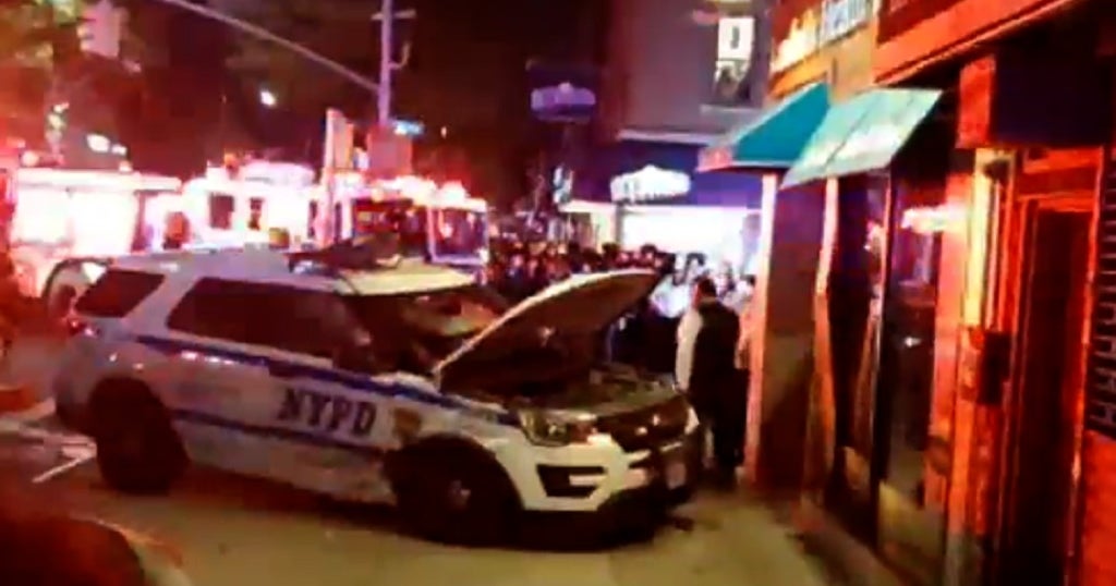 NYPD Vehicle Jumps Curb And Slams Into Store, 5 Injured In Brooklyn ...